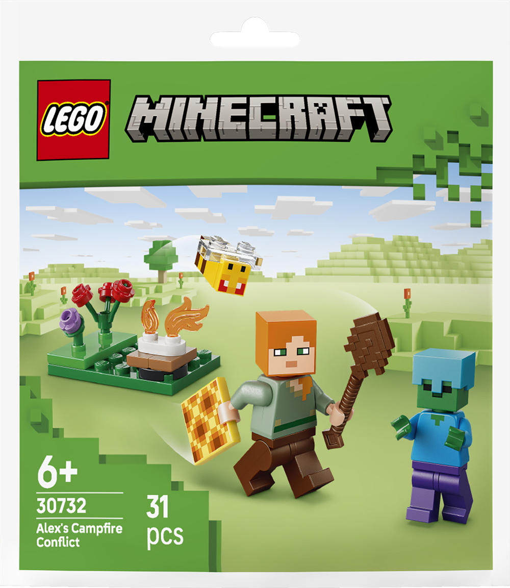LEGO Minecraft 30732 Alex' lejrbålsballade